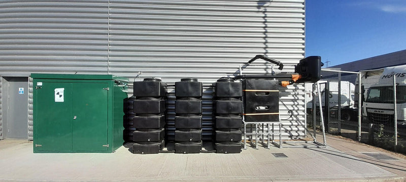 1500l Above Ground SuDS Rainwater Attenuation Tank