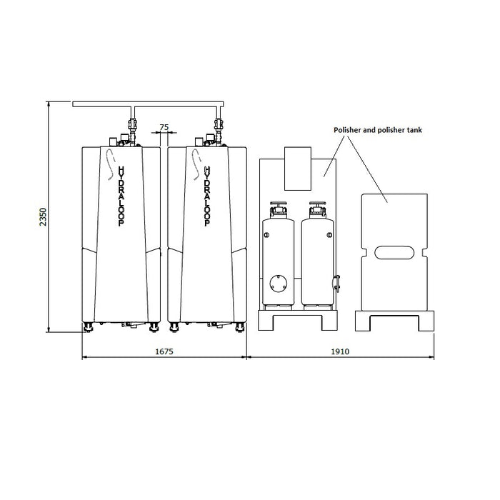 Hydraloop H300 Grey Water Recycling UK | Freeflush Installers
