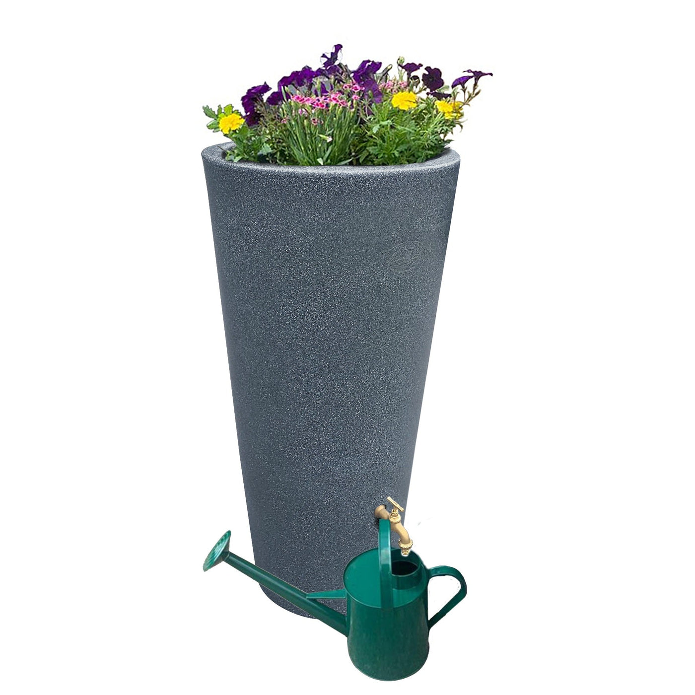 160 litre Manhattan Curve Water Butt Planter – Freeflush Water ...