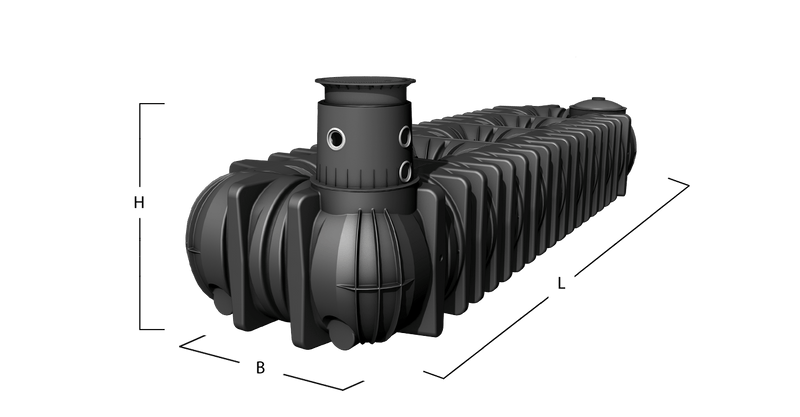 Platin XL flat tank 10,000 and 15,000 litre