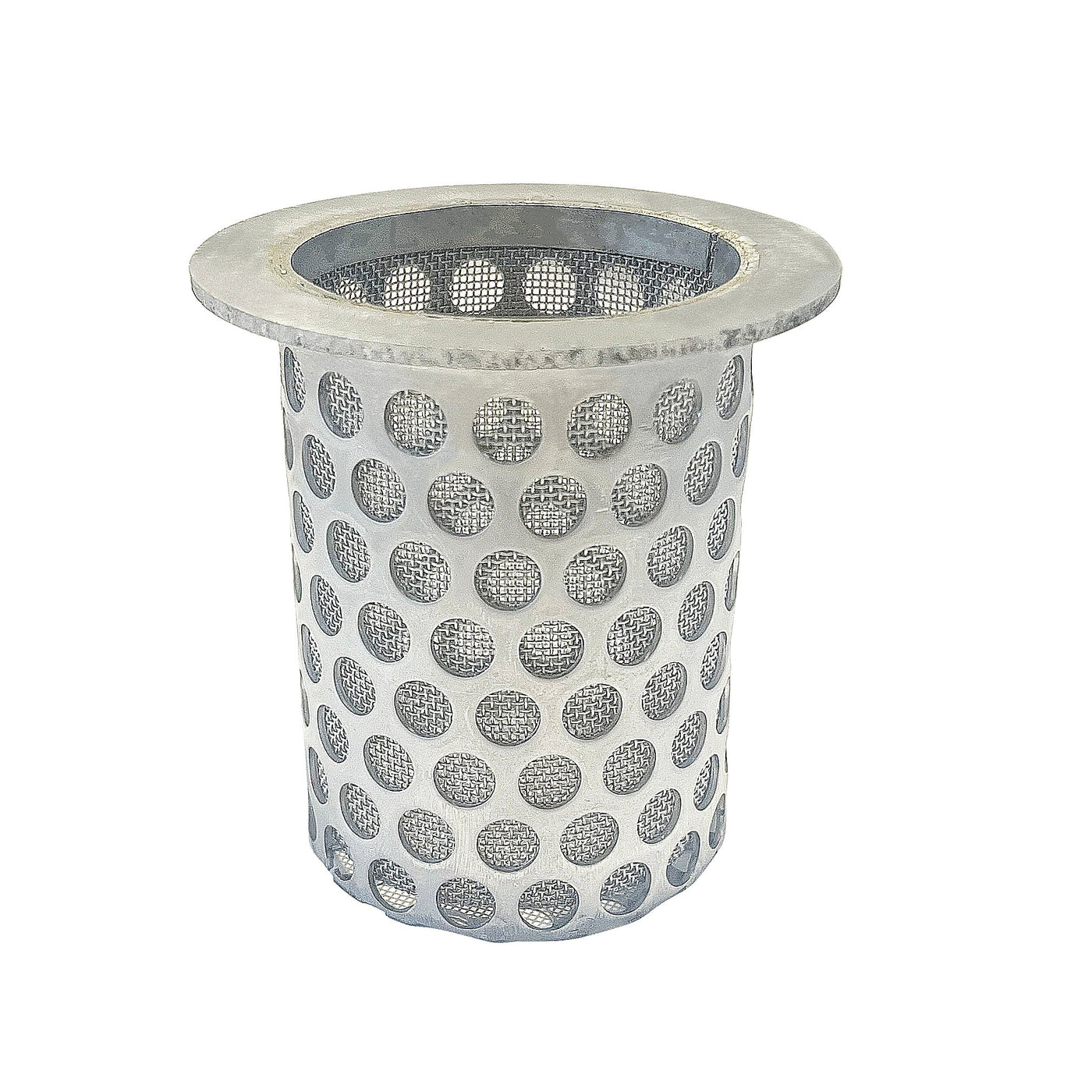 Stainless steel Greywater fine mesh 40/43mm basket tank inlet filter