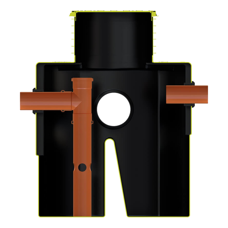 Jumbo Two Stage Grease Trap 340 Litre – Freeflush Water Management Ltd.