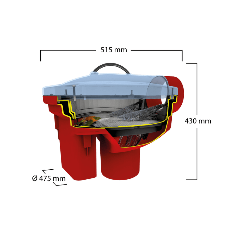 GRAF Optimax-Pro XL-Filter internal Self Cleaning Filter – Freeflush ...