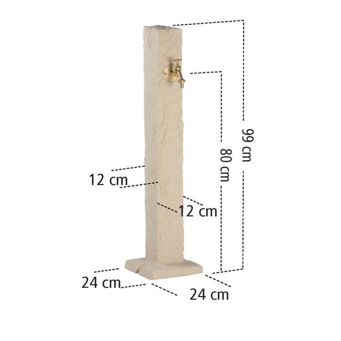Watering Posts Original, Natural, Wood – Freeflush Water Management Ltd.